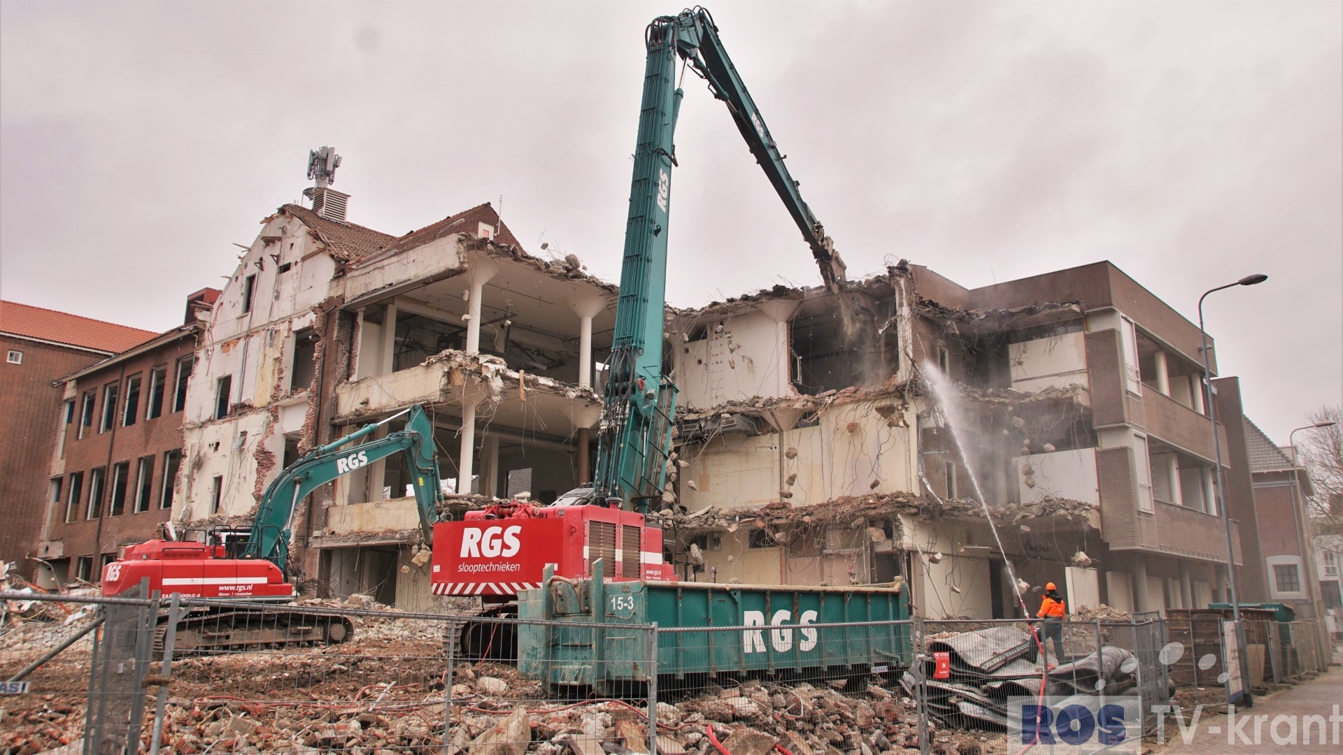 Sloop KPN gebouw (12) – TV-krant